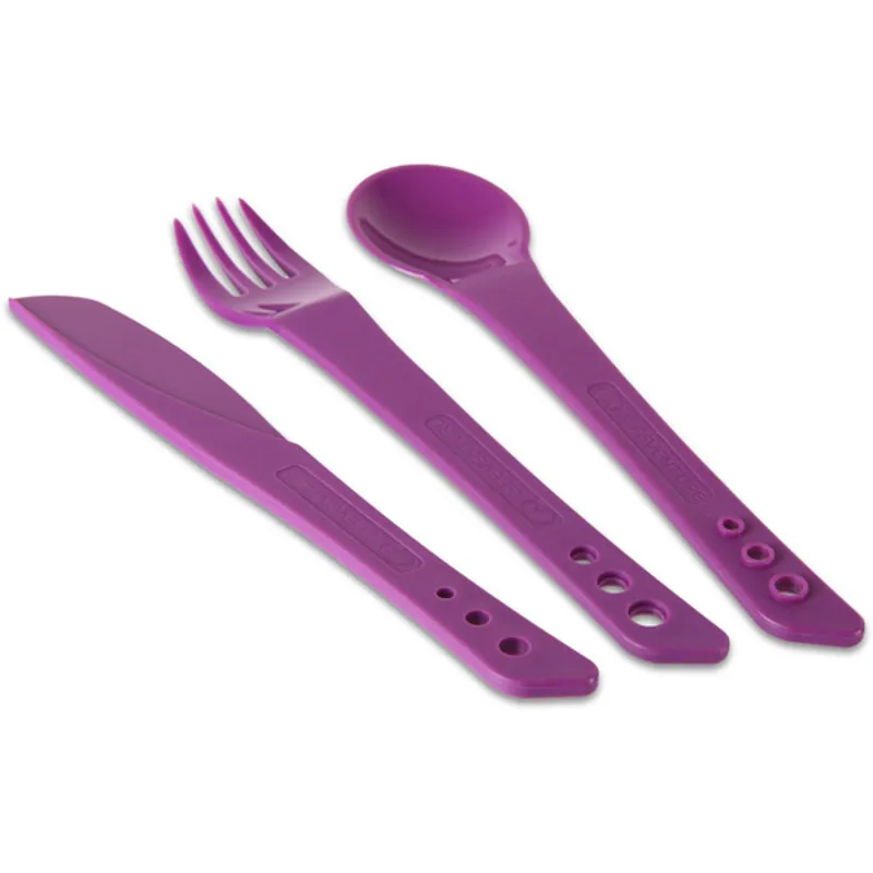 Lifeventure Ellipse Cutlery Set - Purple