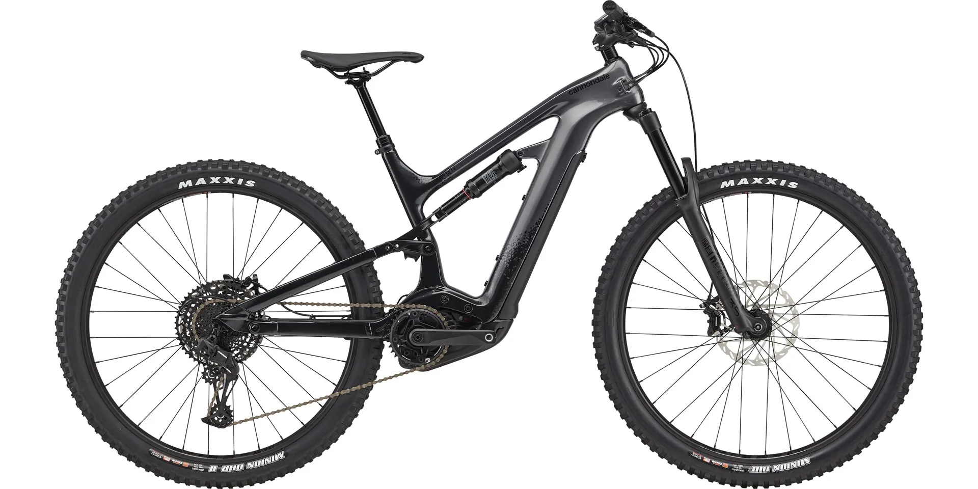 2020 Cannondale Moterra 3 Carbon Electric FS Mountain Bike in Black