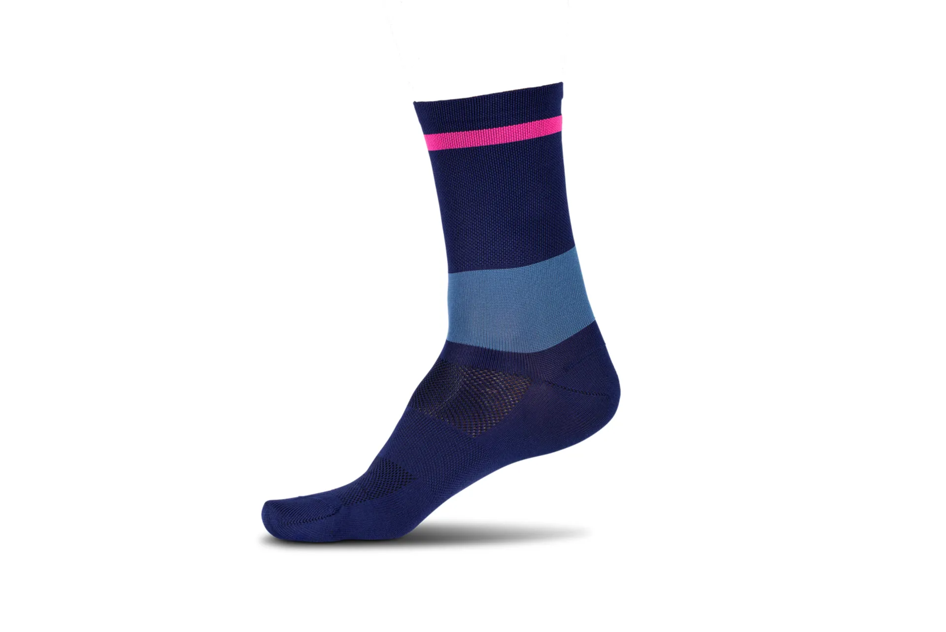 2020 Cube High Cut Cycling Socks in Blue