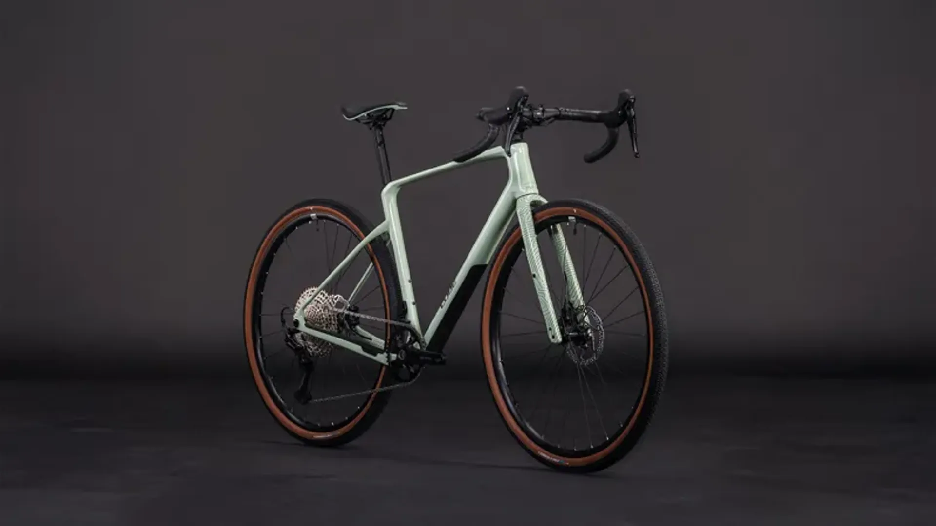 Cube Nuroad C:62 One Road Bike In Aloe Green/Black