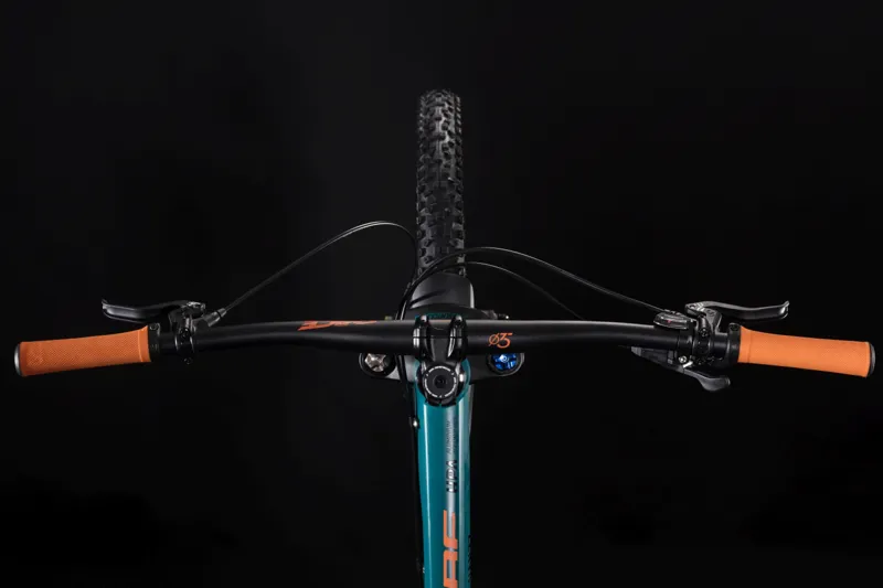 2019 Cube Hanzz 190 Race 27.5 Mens Full Suspension Mountain Bike Blue