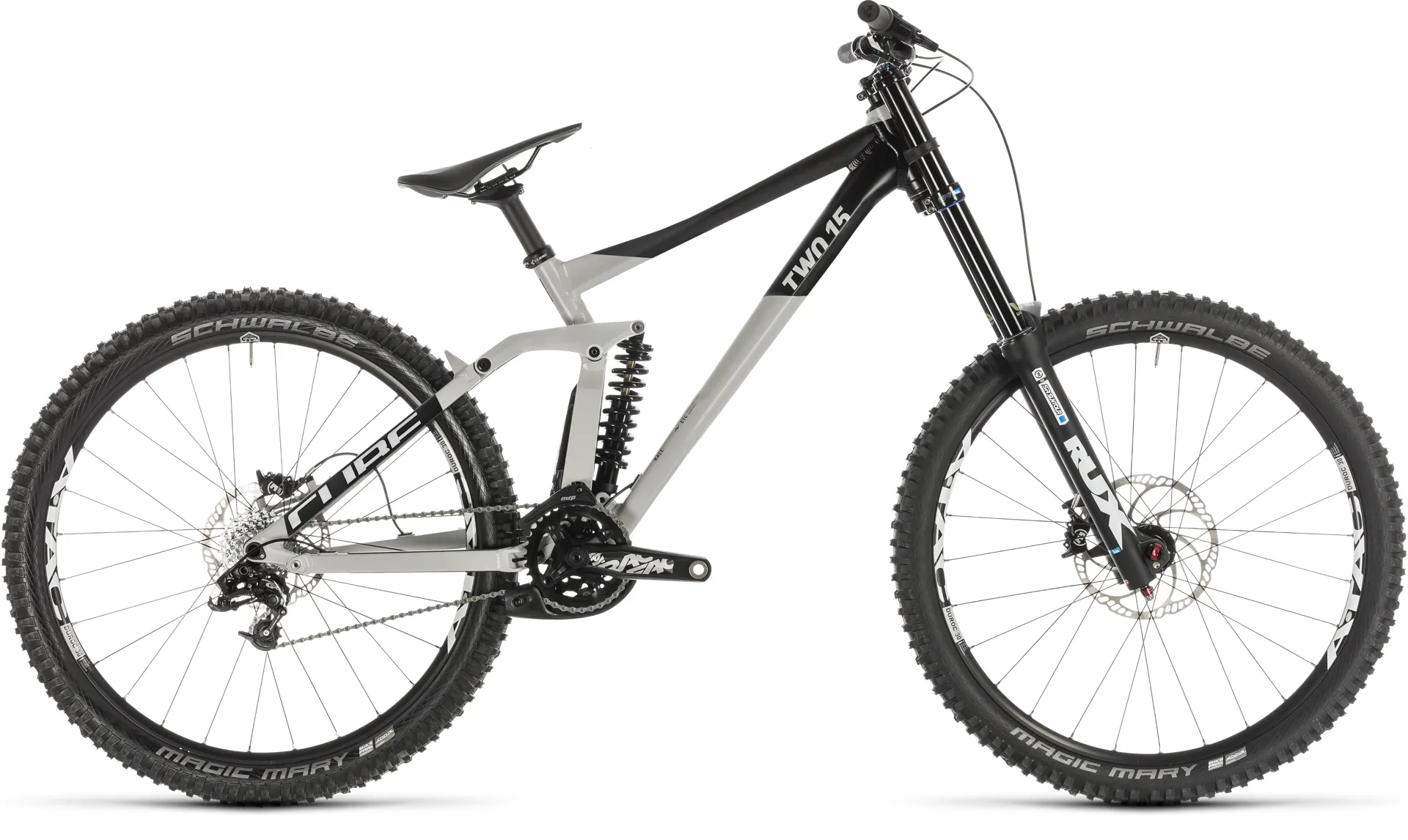 2019 Cube Two15 Race Downhill bike in Grey