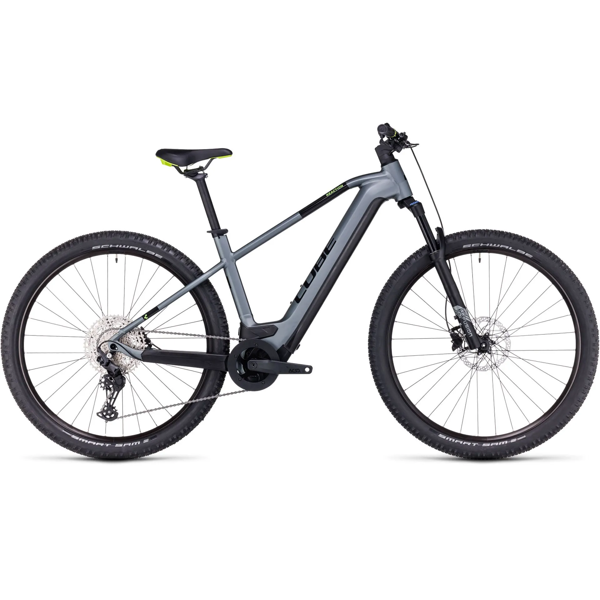 2024 Cube Reaction Hybrid Pro 625 - Electric Mountain Bike - Flash Grey ...