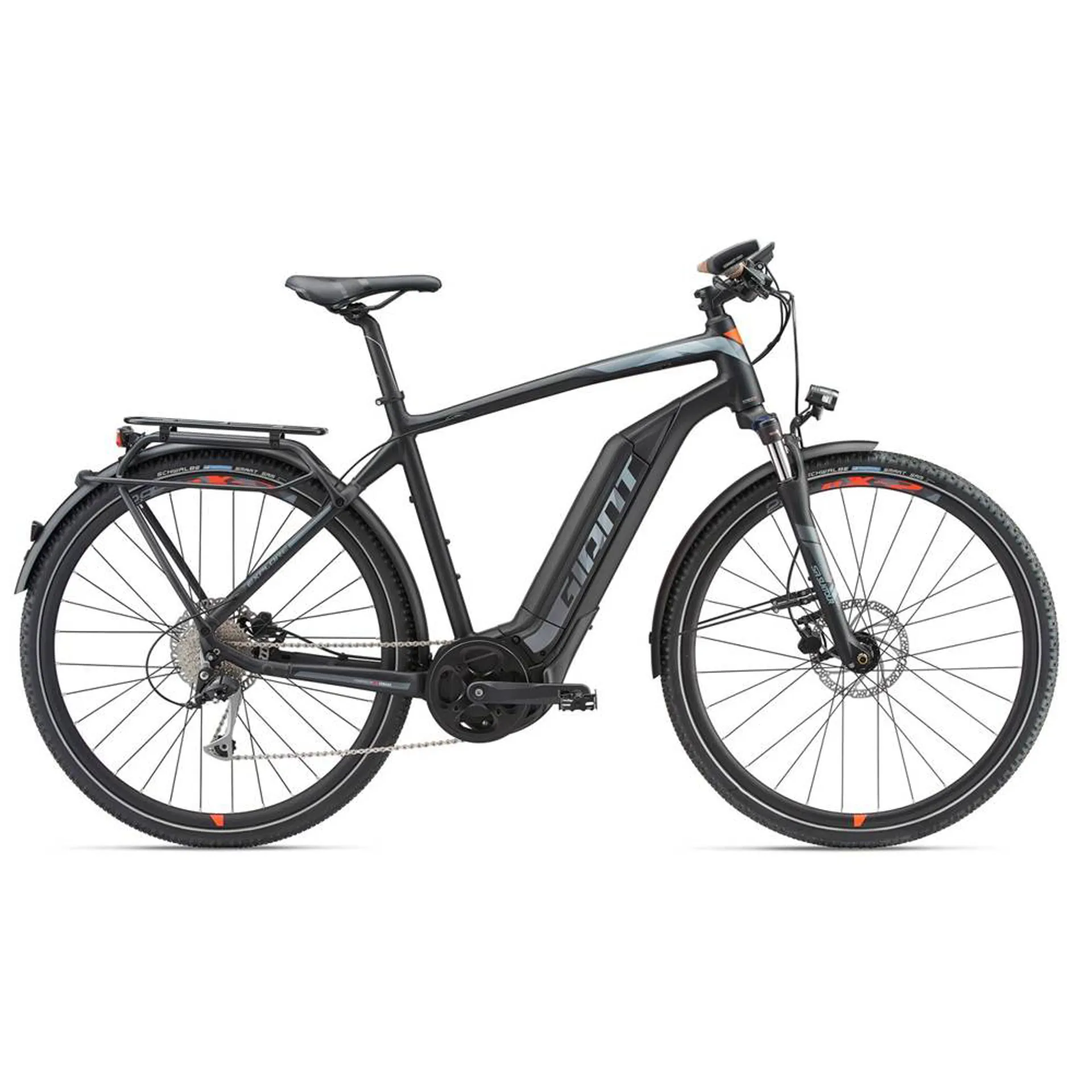 2018 GIANT Explore E+ 2 ALLOY ELECTRIC DISC CITY TREKING BIKE, BL