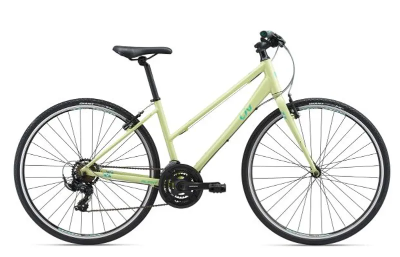 2018 LIV ALIGHT 3 LADIES HYBRID BIKE PURPLE OR LIME