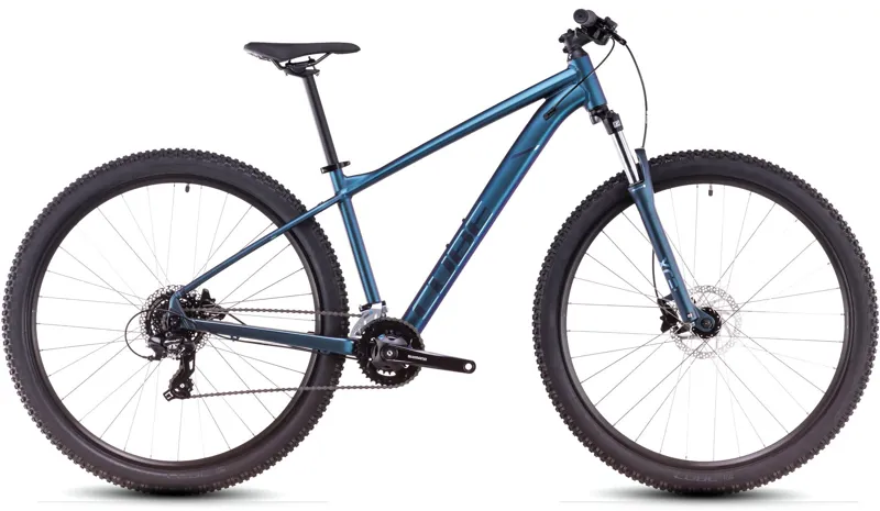 2025 Cube Aim One - Hardtail Mountain Bike - Starling Blur / Sapphire