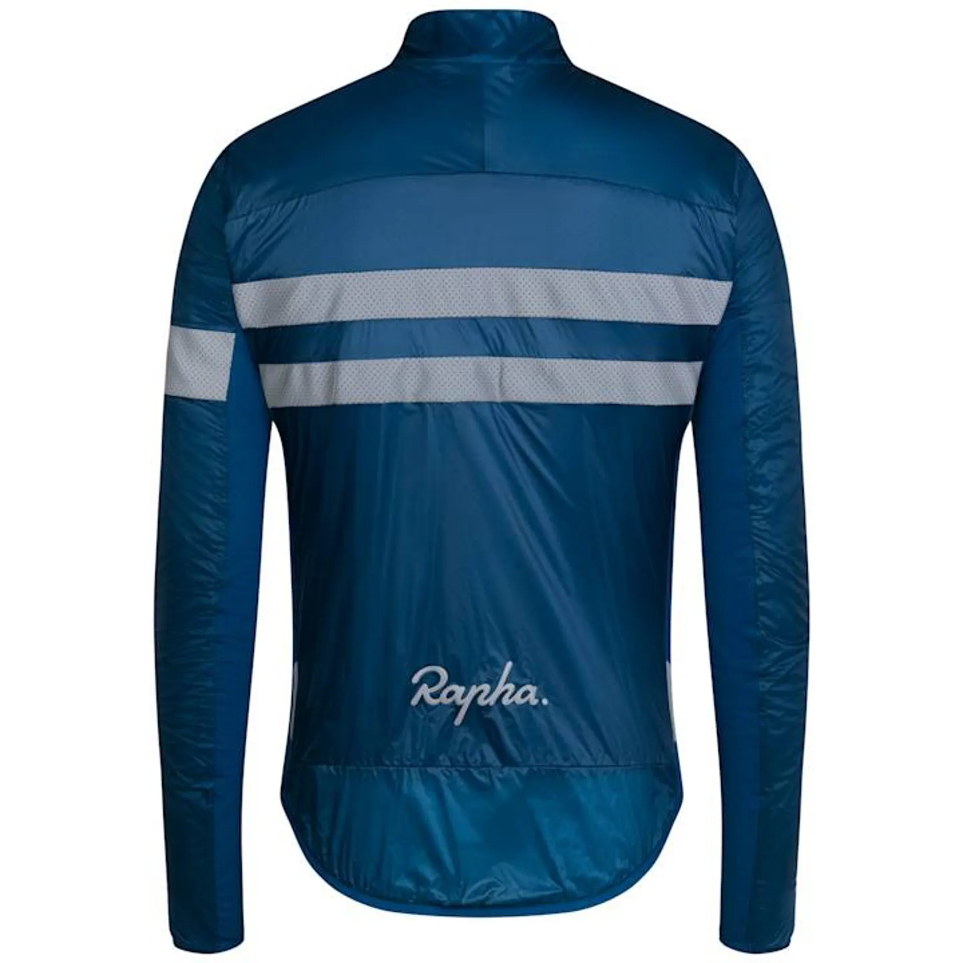 Rapha Men's Brevet Insulated Jacket -Jewelled Blue/Silver Reflective