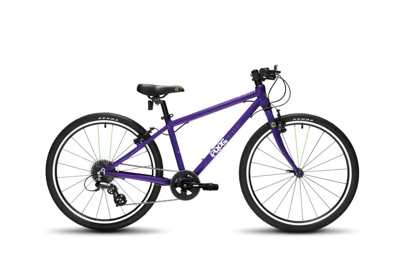 Frog 61 Hybrid - 24 inch Lightweight Kids Bike - Purple