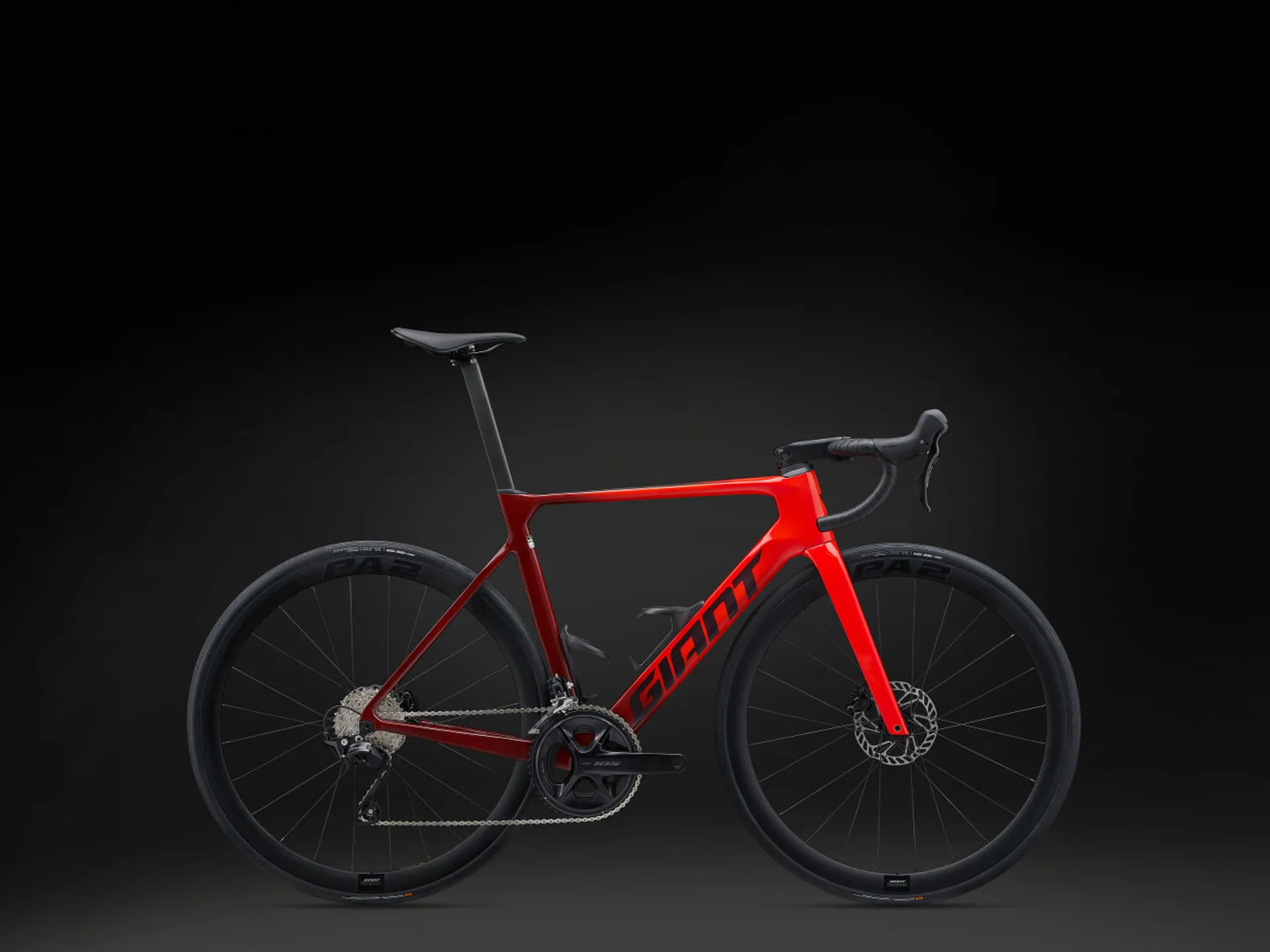 2024 Giant Propel Advanced 2 - Aero Road Bike - Pure Red