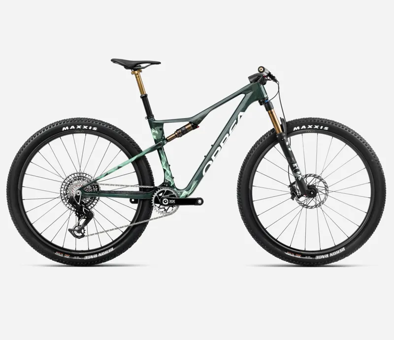 2025 Orbea Oiz M LTD Full Suspension Mountain Bike Forest Green Green Mint
