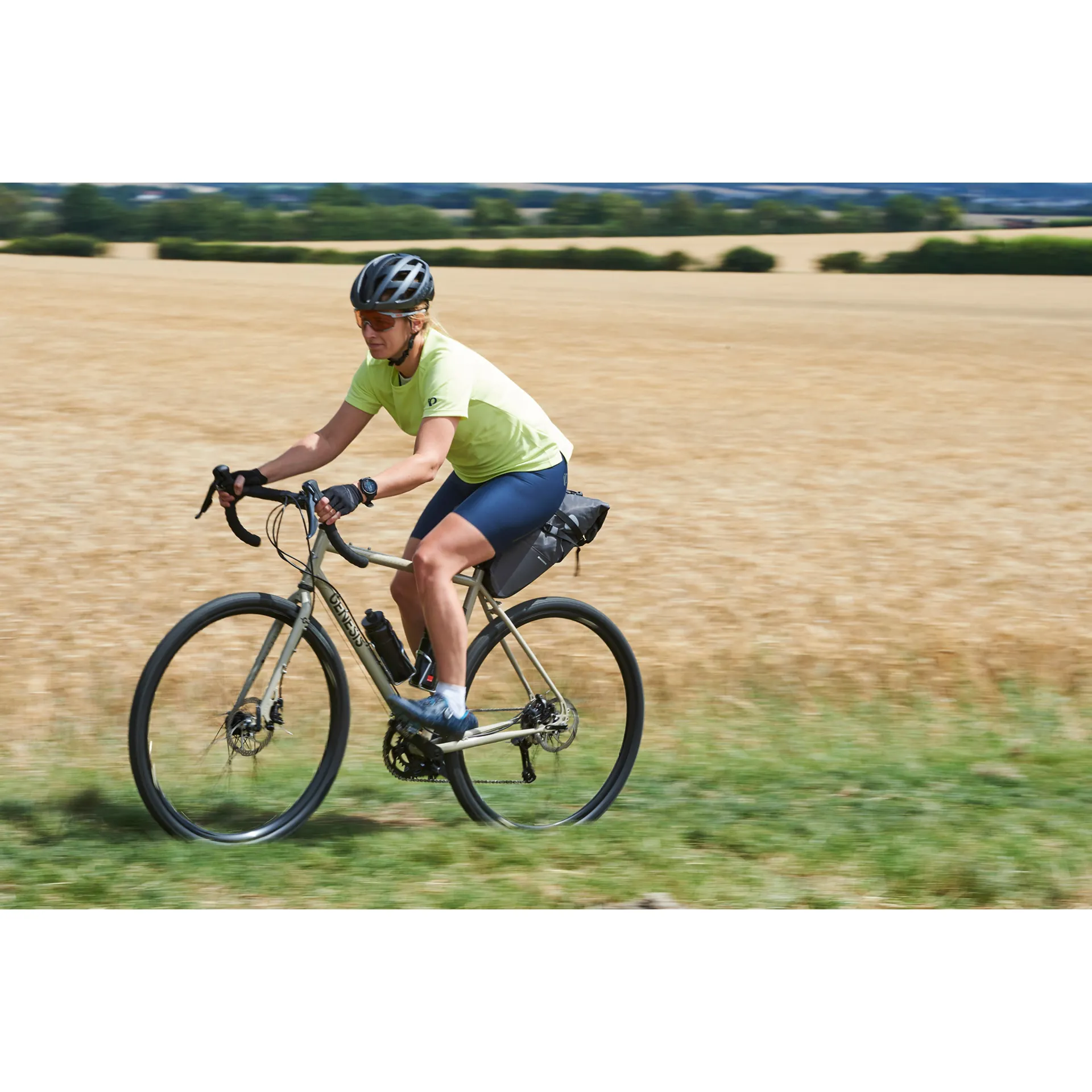 Genesis Croix De Fer 10 - Steel frame Gravel Bike - Sand