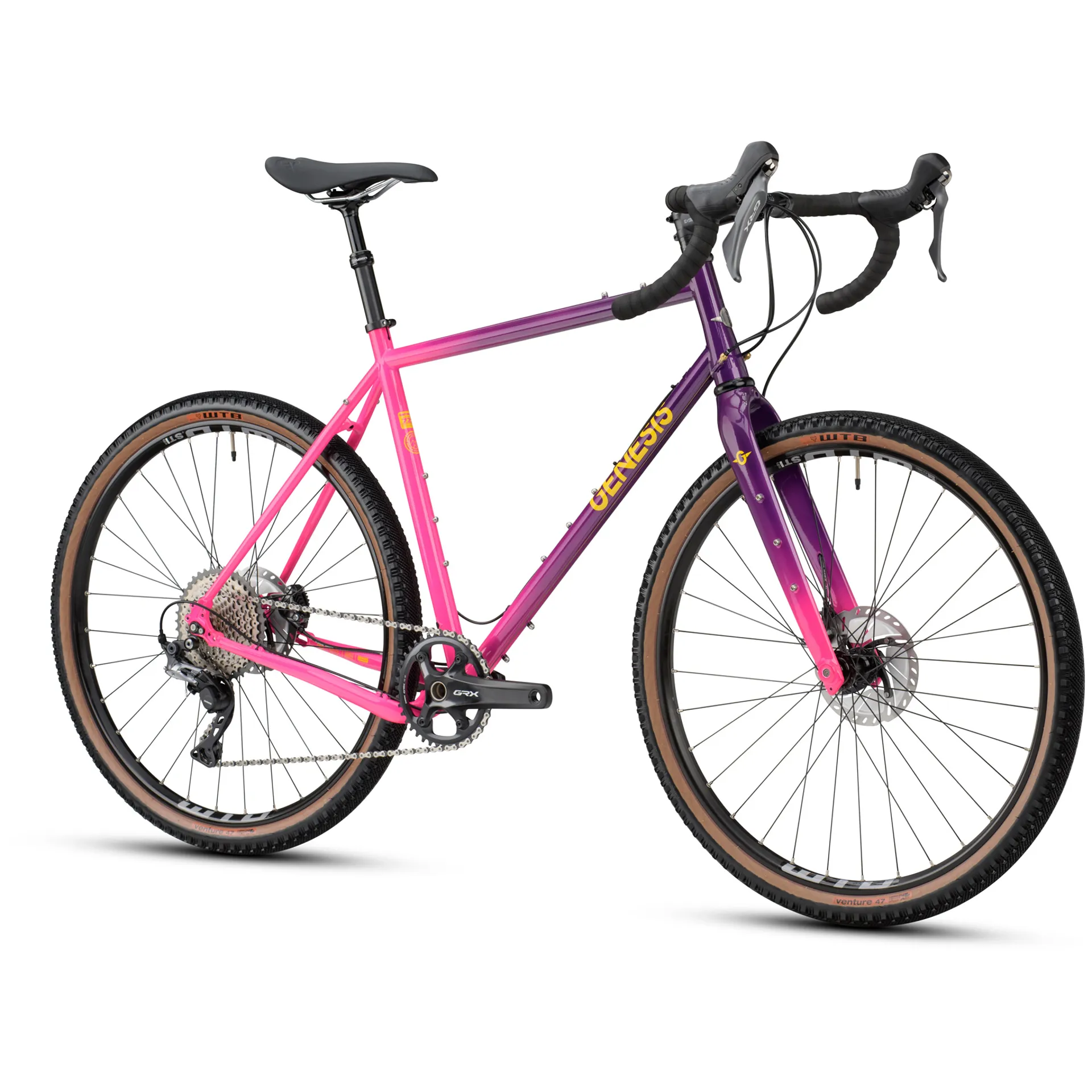 2022 Genesis Fugio 30 - Gravel Bike - Pink / Purple