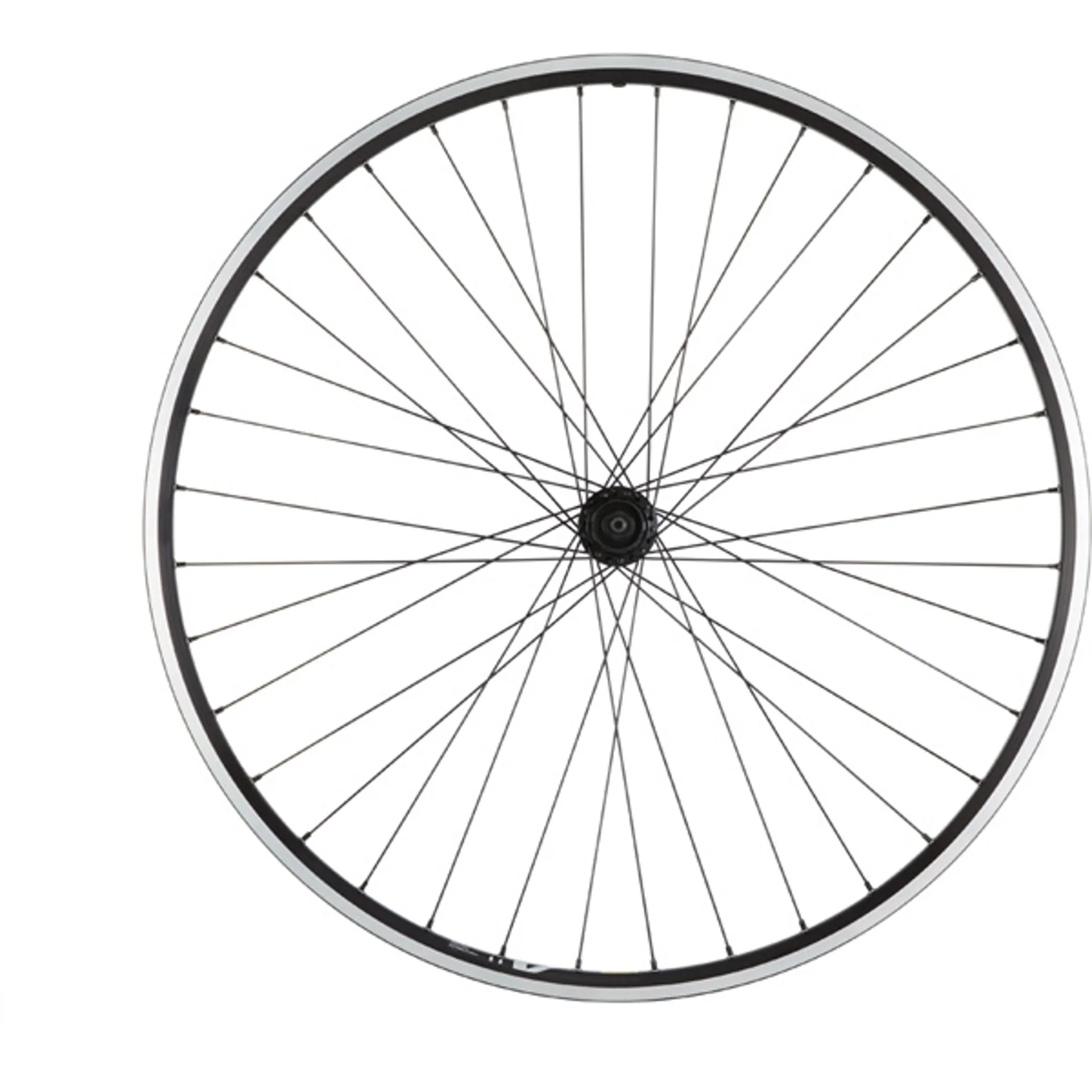 Hybrid Rear Wheel Shimano Deore Hub Mavic A319 Rim black 700c
