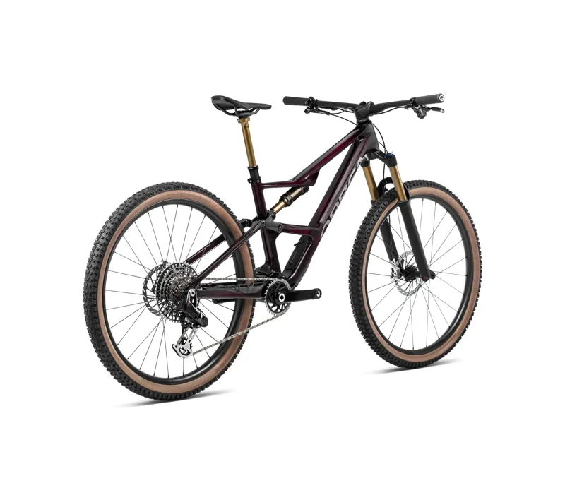Orbea Occam Sl M10 Mountain Bike In Wine Red Carbon View Titanium