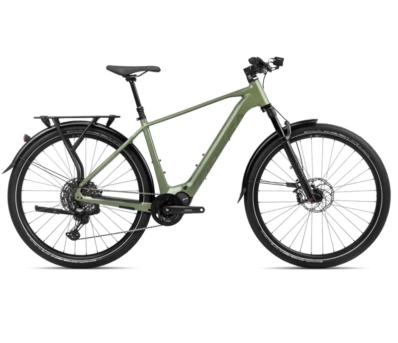 2024 Orbea Kemen 10 Trekking Bike in Urban Green
